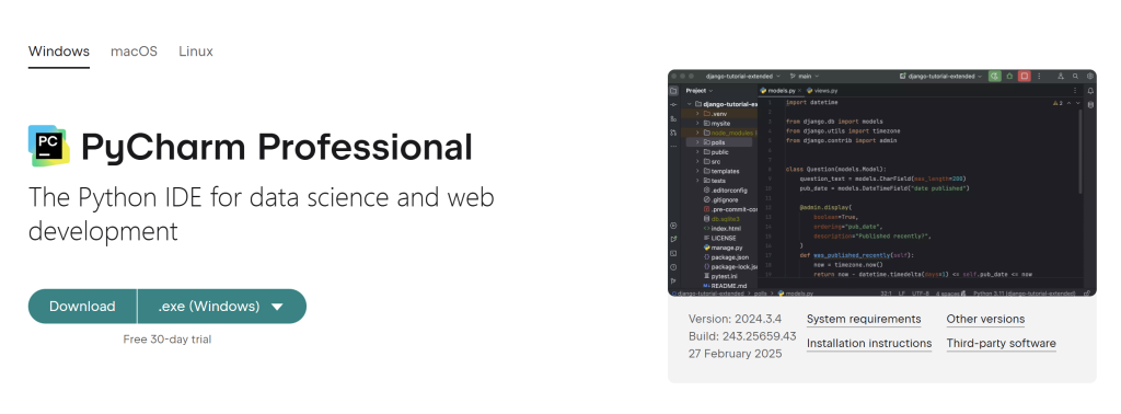 2024.3.5 Pycharm激活教程（亲测有效，附激活码）-架构工具栈